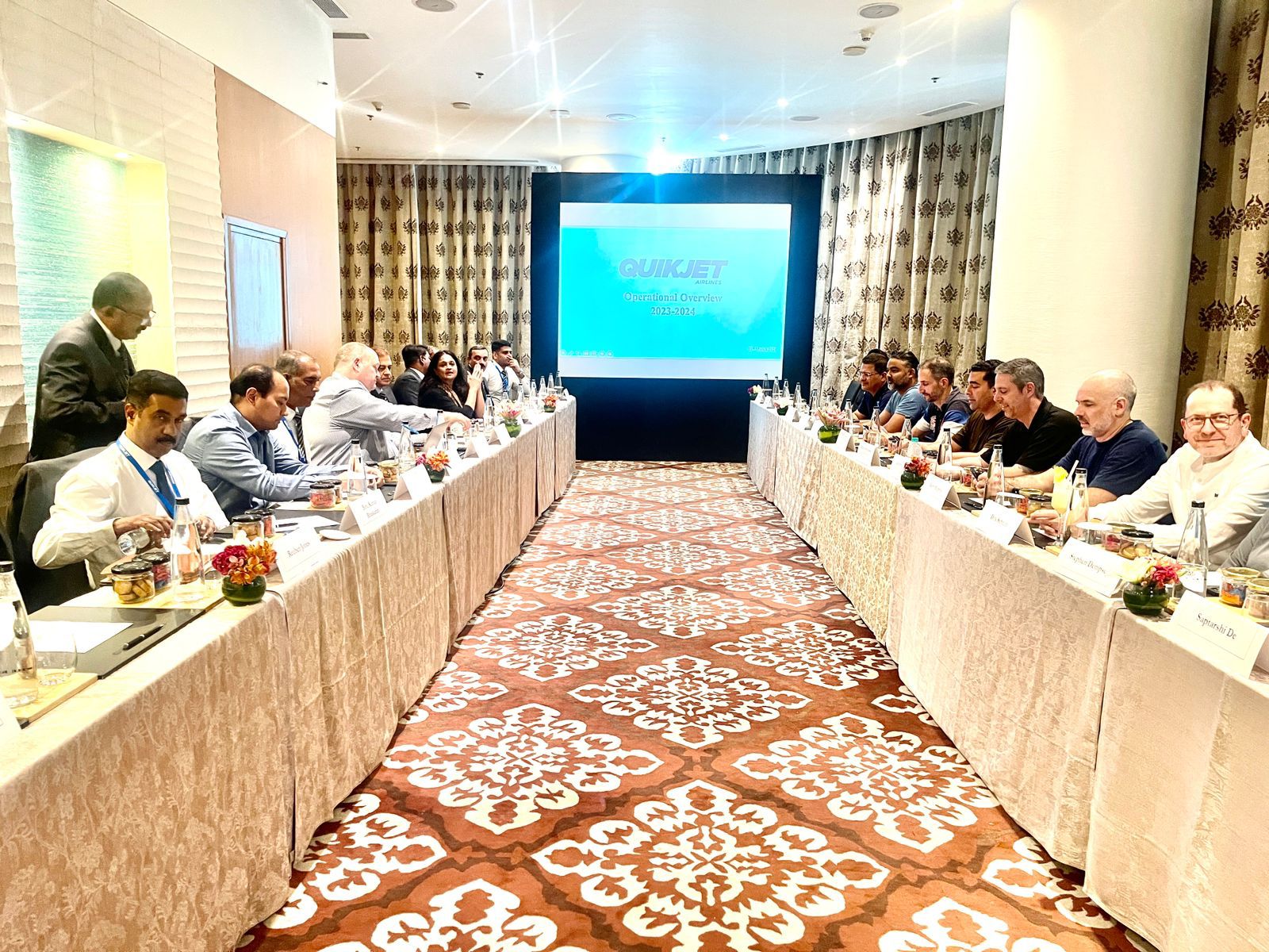 Visit from Amazon Senior Leadership Team - Quikjet